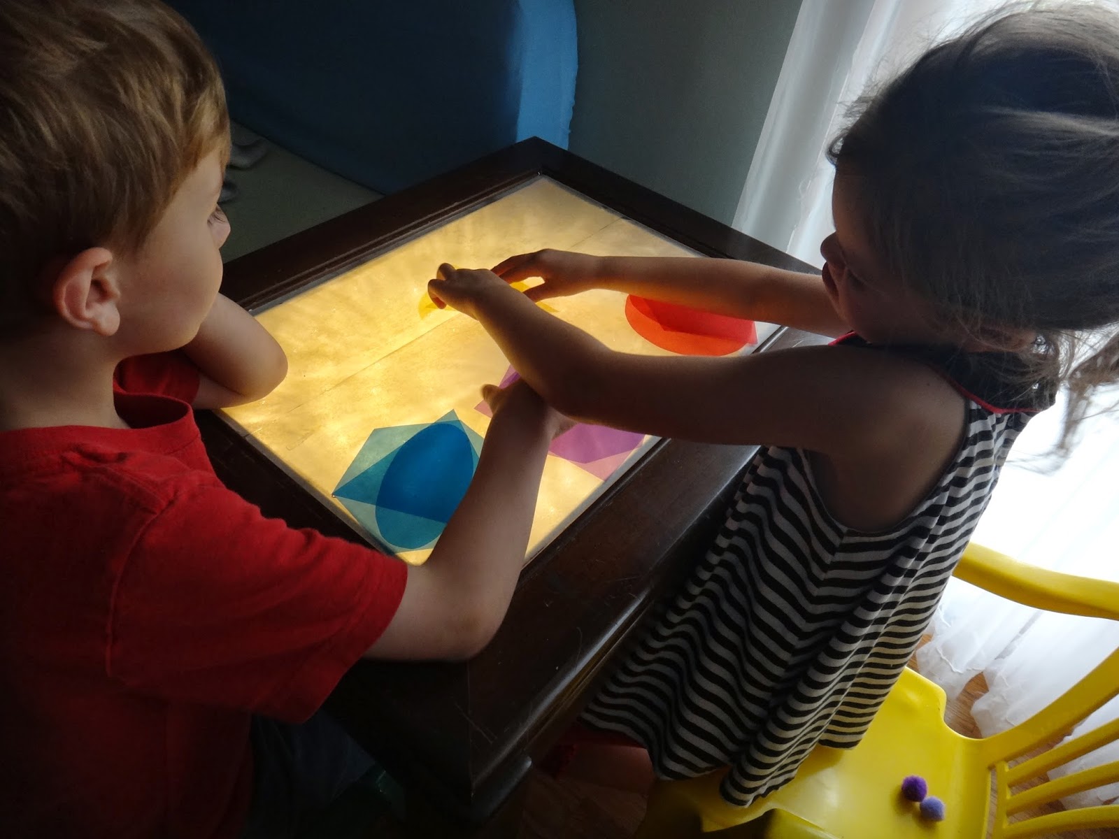 Little Stars Learning: End Table to Light Table