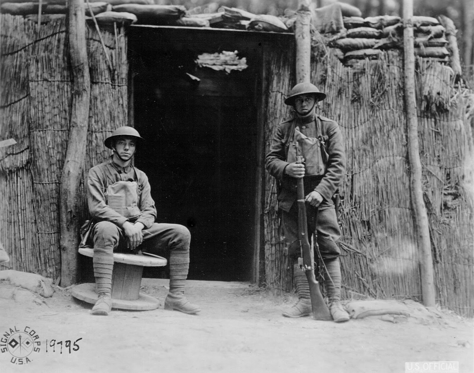 WWI Photos: A Hole in the Roof
