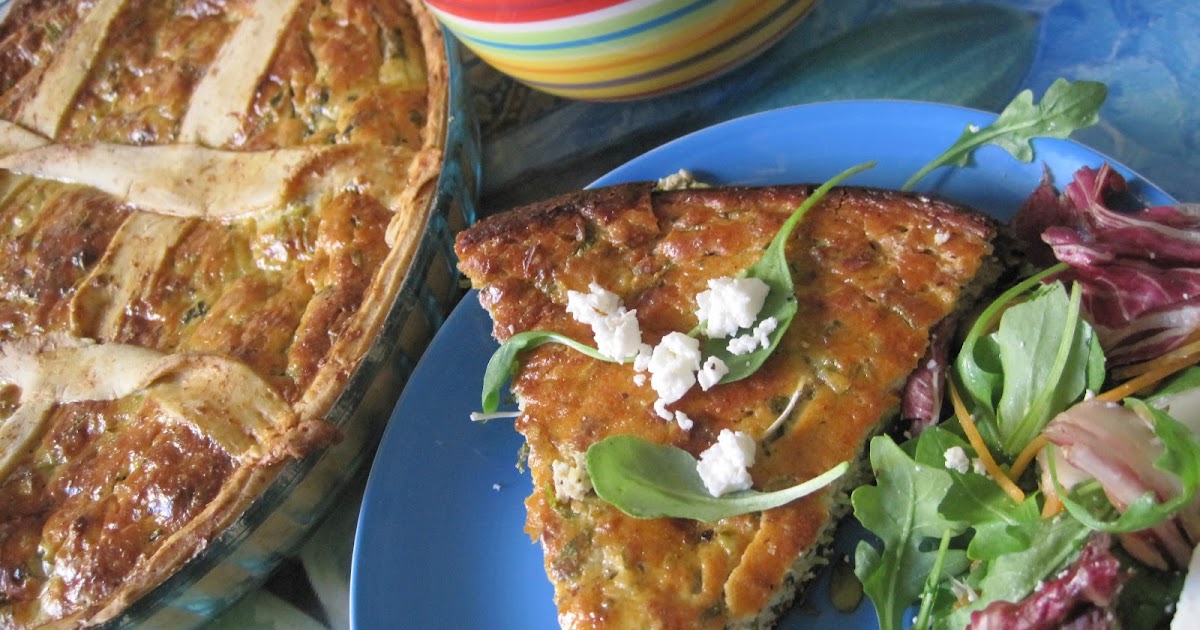 CaféCompasión: Ricotta, Gozo Cheeselets, Broad Bean and Fresh Herbs Torta