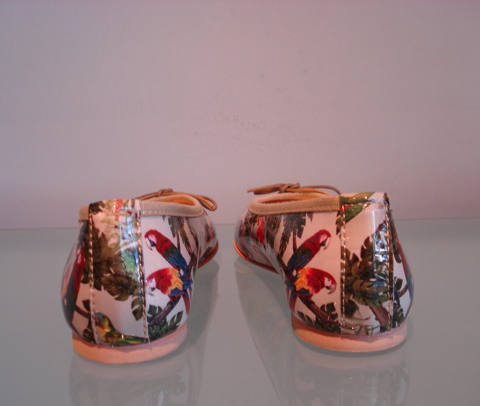 Kiwi's Angels: French Sole Parrot Shoes