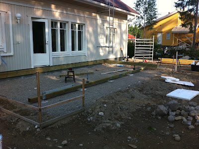 Helmitalo Hyvinkää: Terassi valokatteella