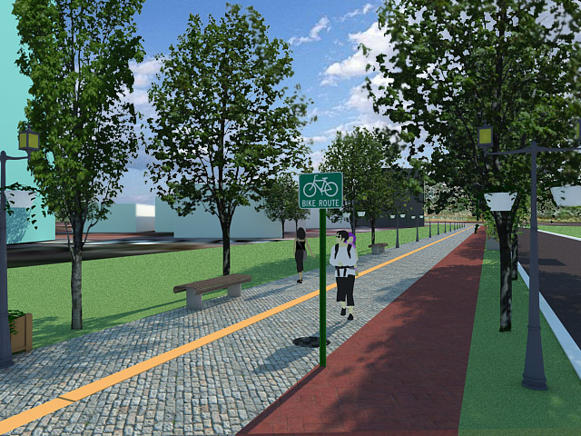 MW Architecture And Design: Jalur Pendestrian