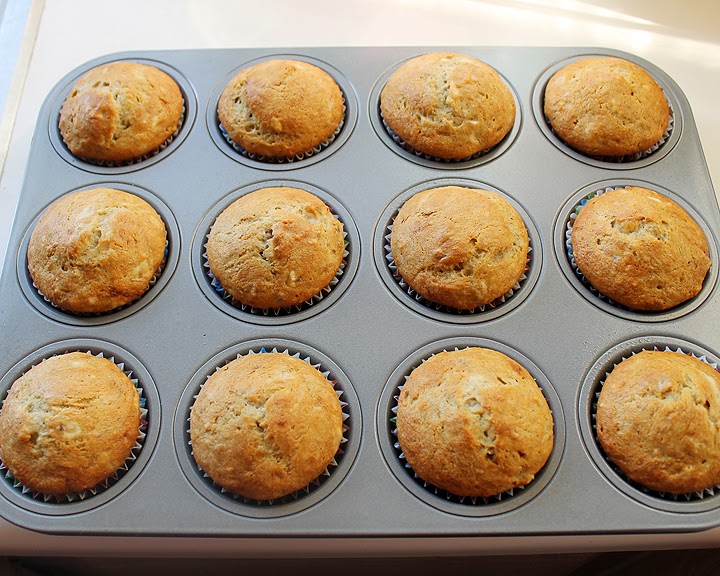 Food from Kid: Banana Bread Cup Cakes