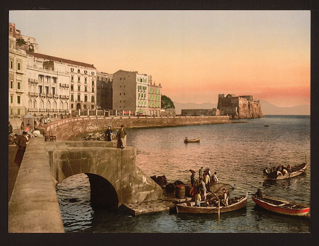 Rare Vintage Photos of Naples in Color Before 1900 ~ Vintage Everyday
