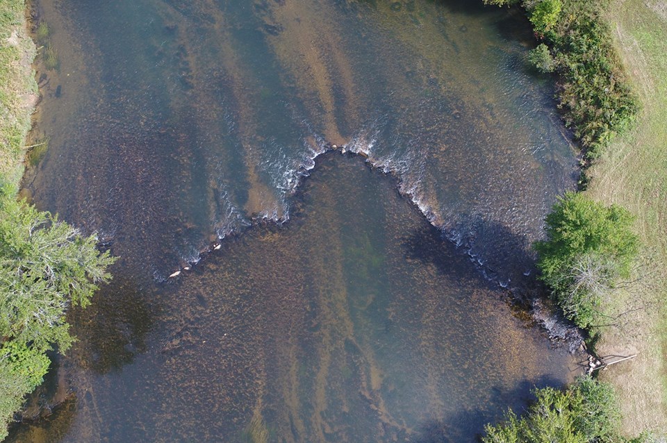 Forgotten Georgia: Cherokee Indian Fish Trap on the Toccoa River in ...