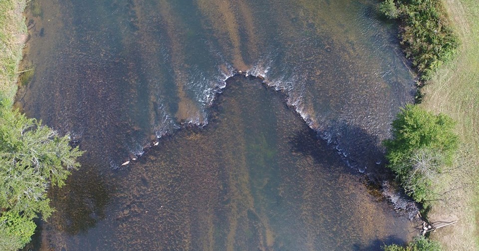 Forgotten Georgia: Cherokee Indian Fish Trap on the Toccoa River in ...