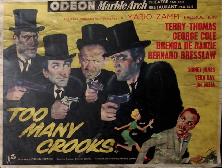 Classic Movie Ramblings: Too Many Crooks (1959)