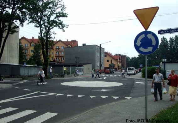 Blog o prawie na drogach : 23. MINI RONDO a RUCH OKRĘŻNY