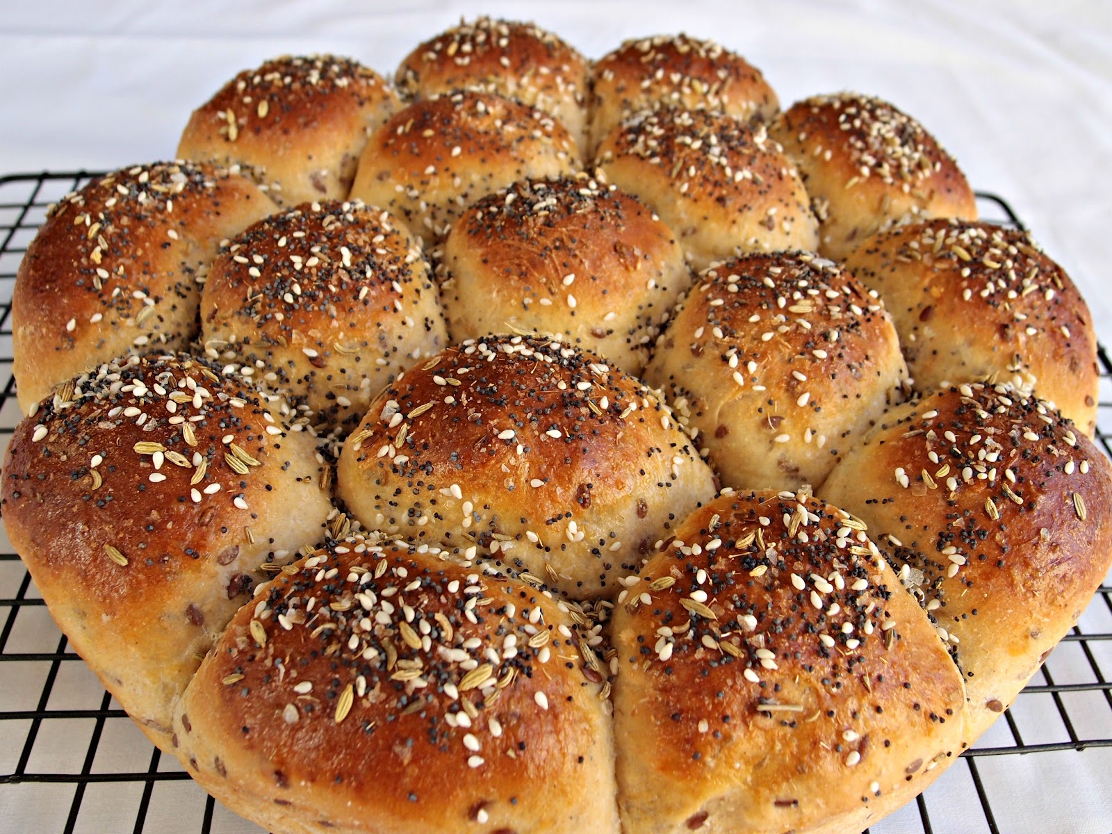 Milk and Honey: Multigrain Rolls
