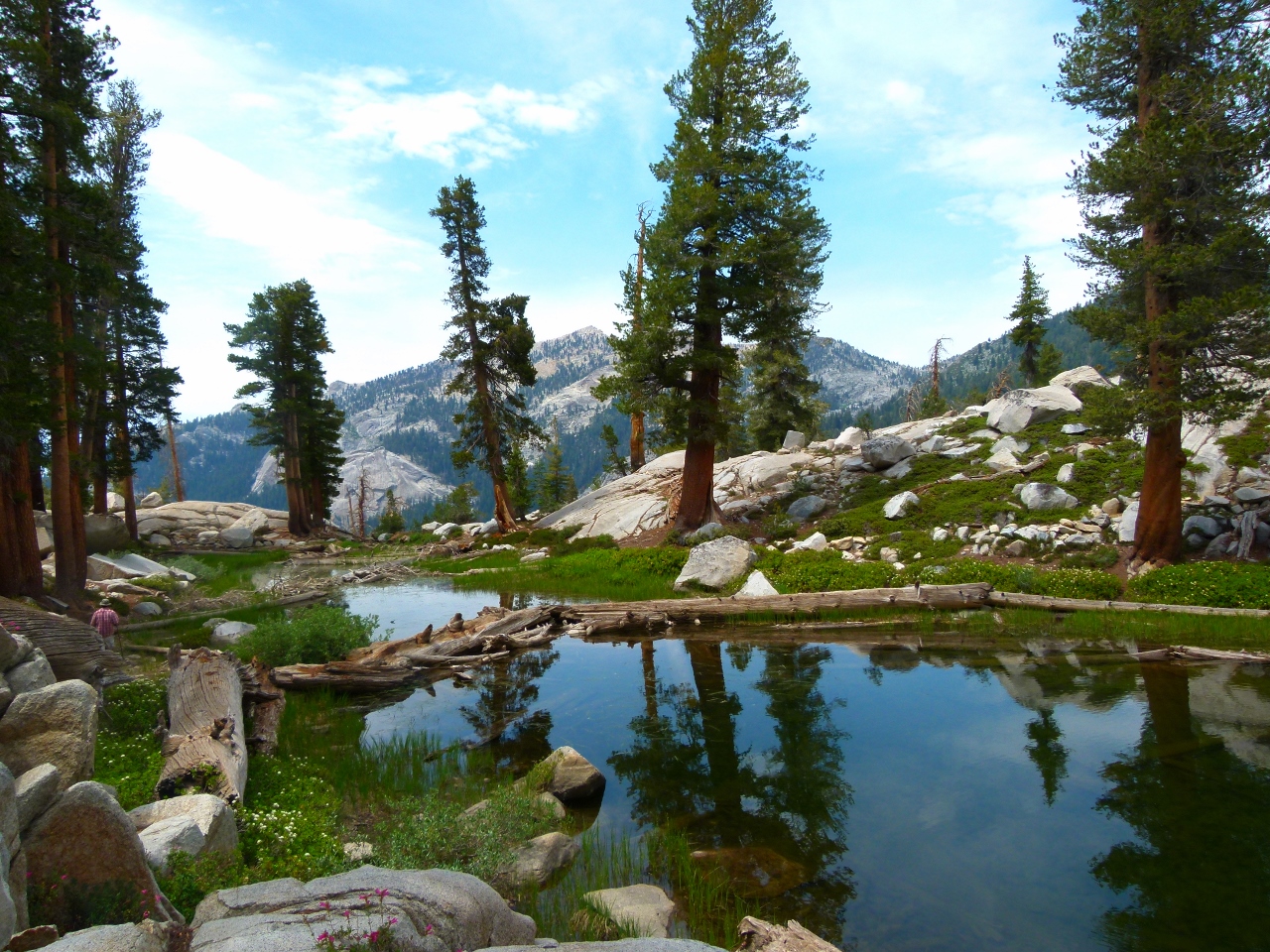 Here and There: Heather Lake via the Watchtower