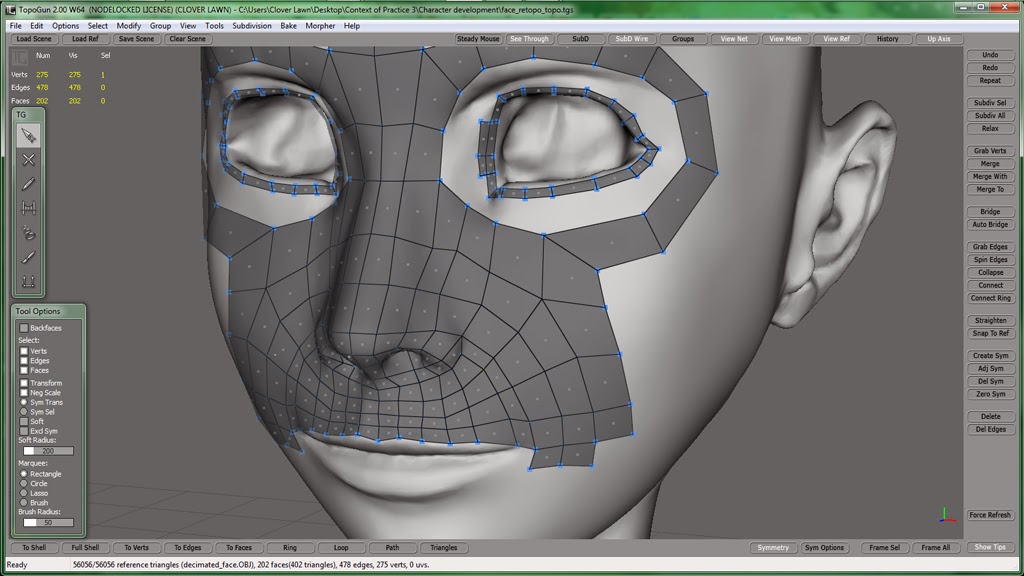 Clover Lawn: Retopology: Zbrush vs Topogun