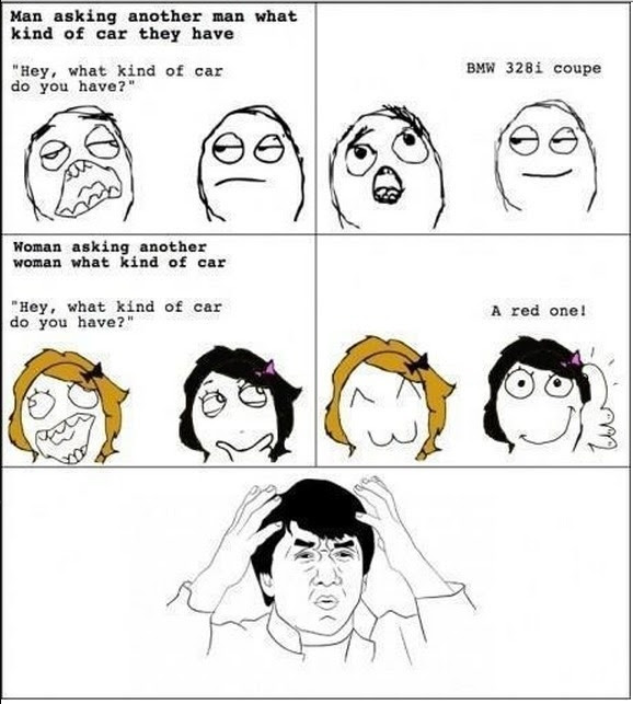 23 Pictures That Show The Hilarious Difference Between Men And Women.