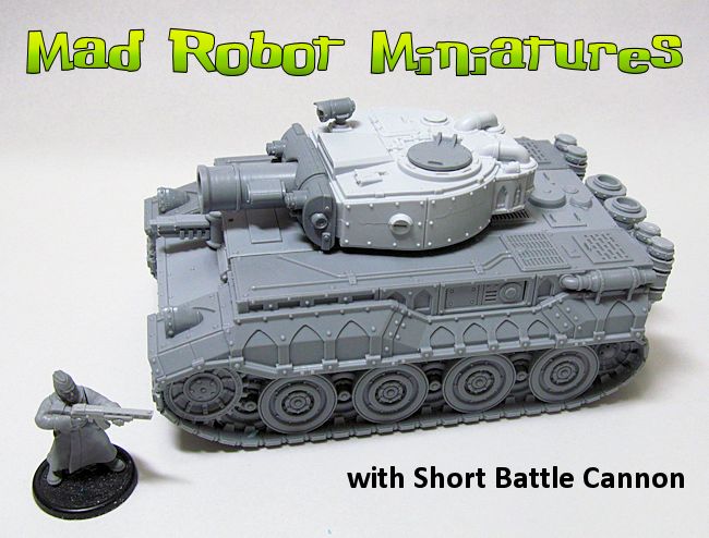 Tabletop Fix: Mad Robot Miniatures - Gideon MBT Release
