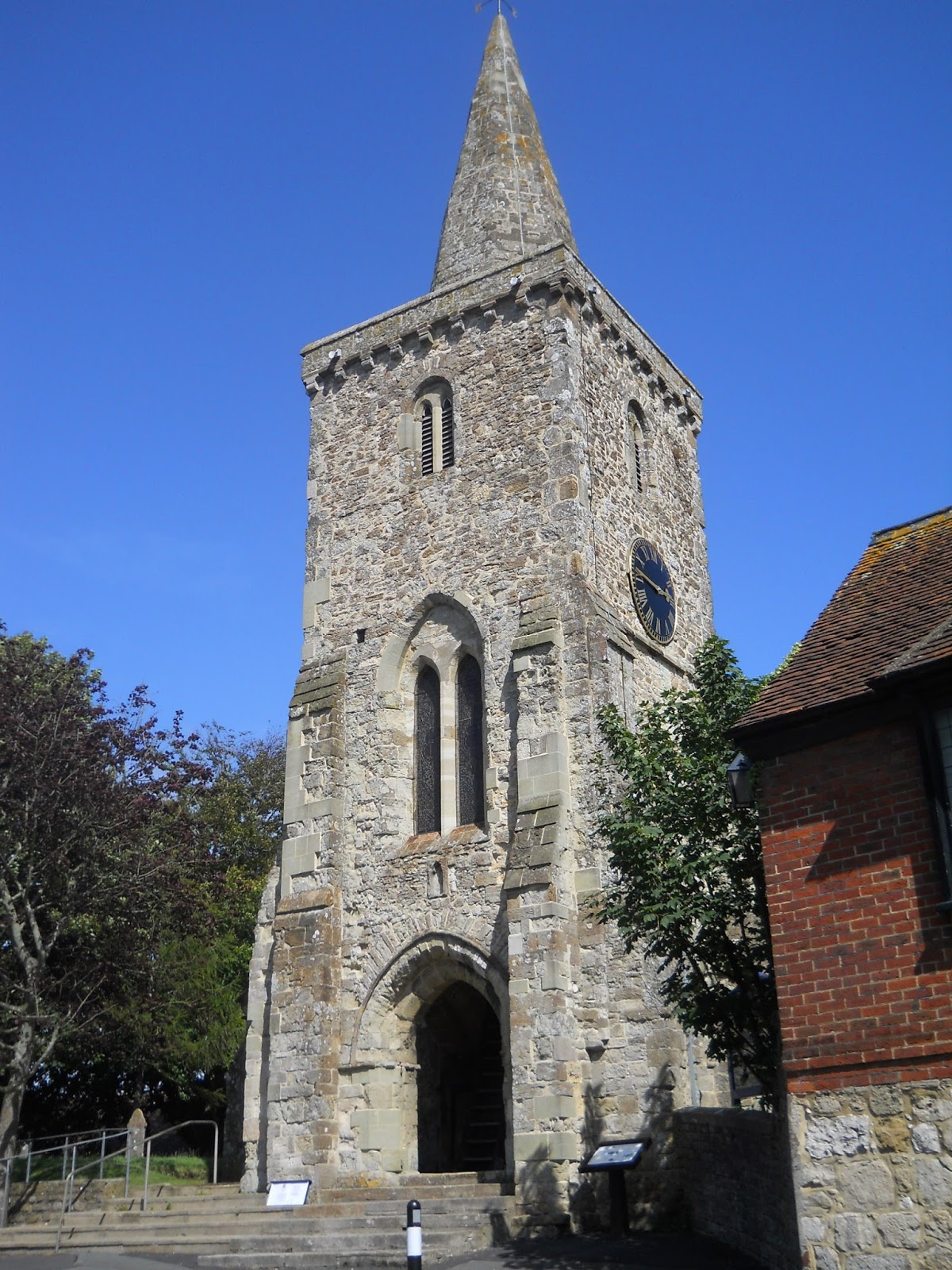 Three interesting church buildings on the Isle of Wight: an old church ...