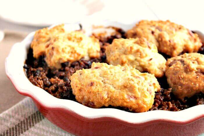 Family Favourite Minced Beef Cobbler - A Cornish Food Blog | Jam and ...