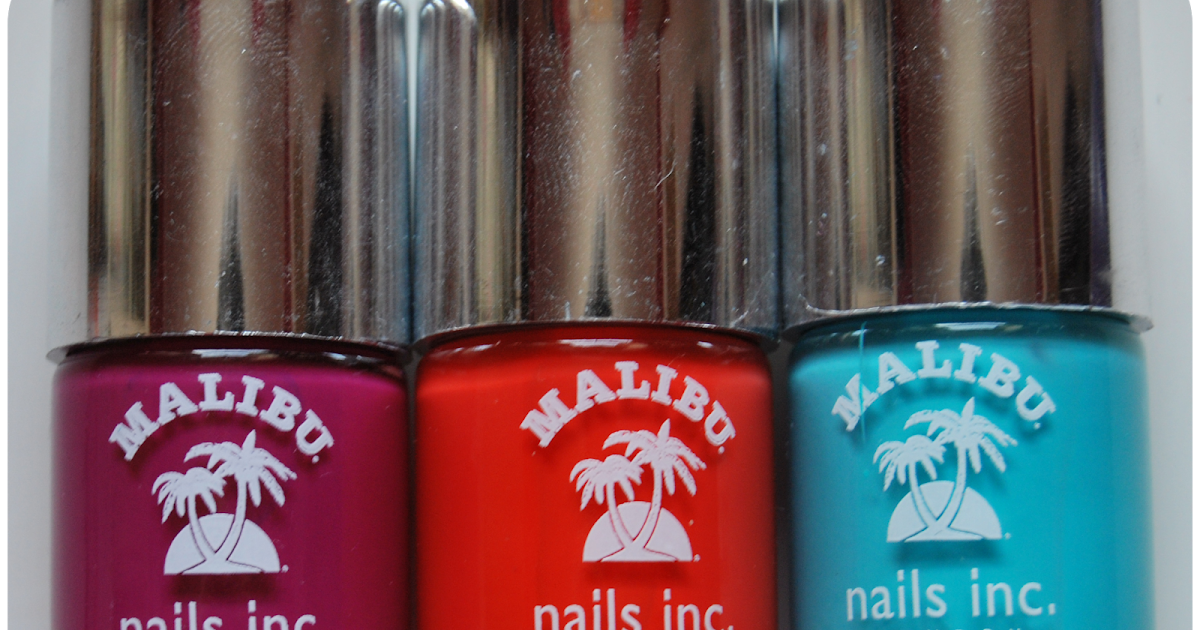 Three Little Búhos: Nails Inc. Malibu Cocktail Collection