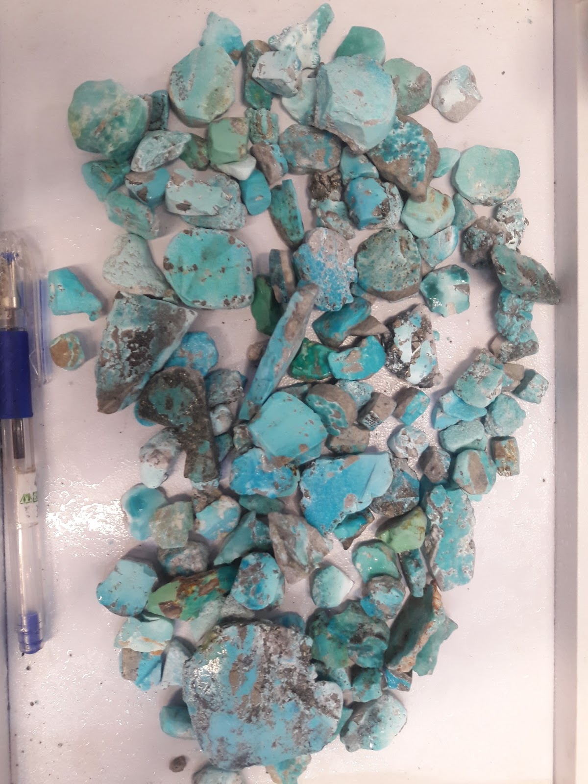 Natural Persian Turquoise: Natural Persian Turquoise Rough stone ...