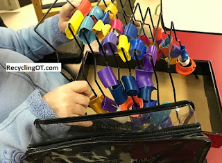 The Recycling Occupational Therapist: File Organizer Fine-Motor ...