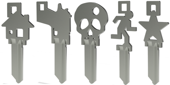 Imperfect Polish: Gift Idea: Funky Keys to Anyone's Heart