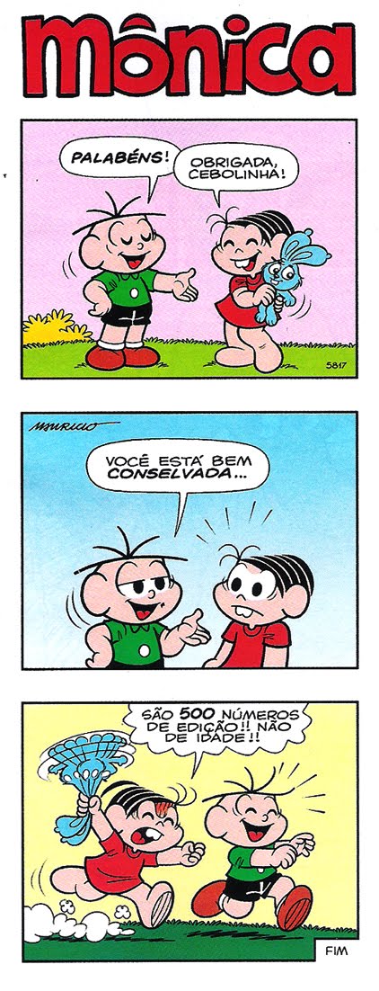 Leituras de BD/ Reading Comics: Turma da Mônica #500