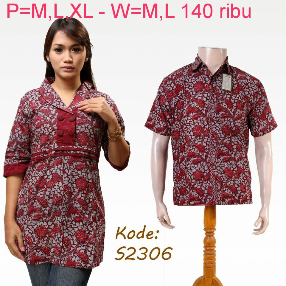 Baju Couple Batik Modern Model Terbaru | Model Baju Batik