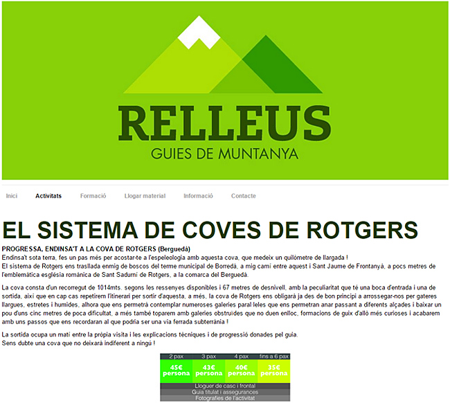 espeleobloc: Cova de Rotgers (1)