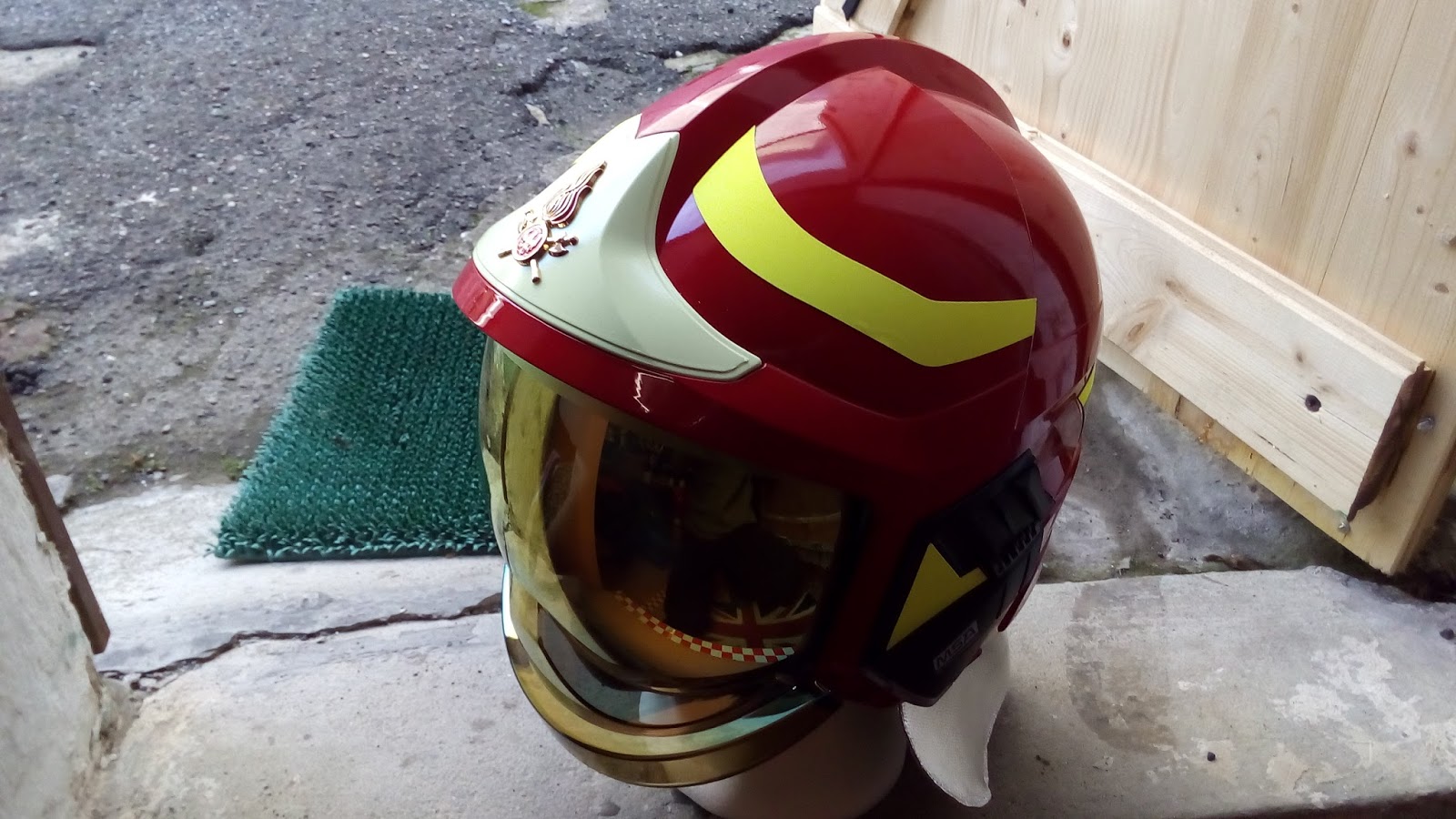 World Firefighter Helmets: Gallet F1 XF Vigili del Fuoco Volontari del ...