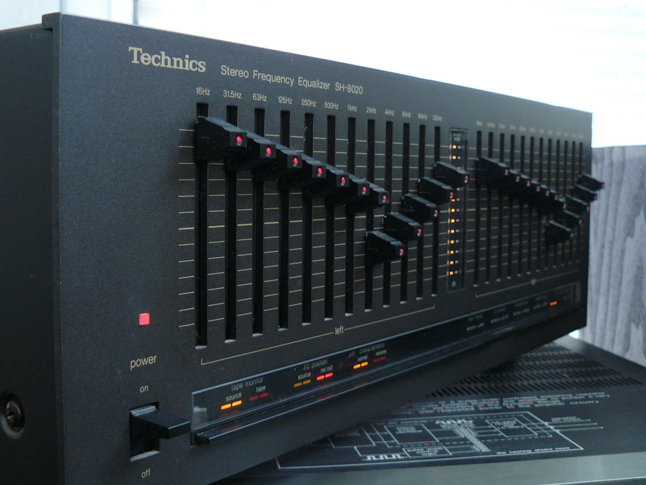 Technics SH-8020 - Graphic Equalizer | AudioBaza