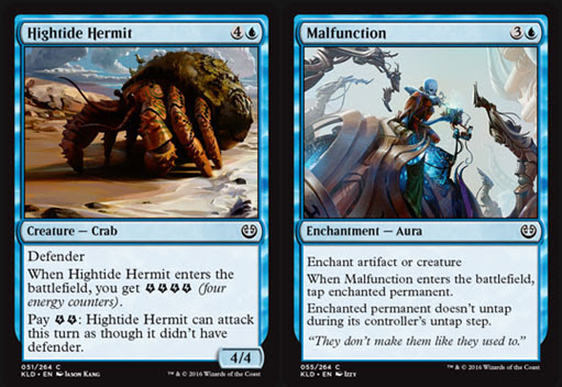 Magic the Gathering Adventures: Kaladesh Set Review: Blue