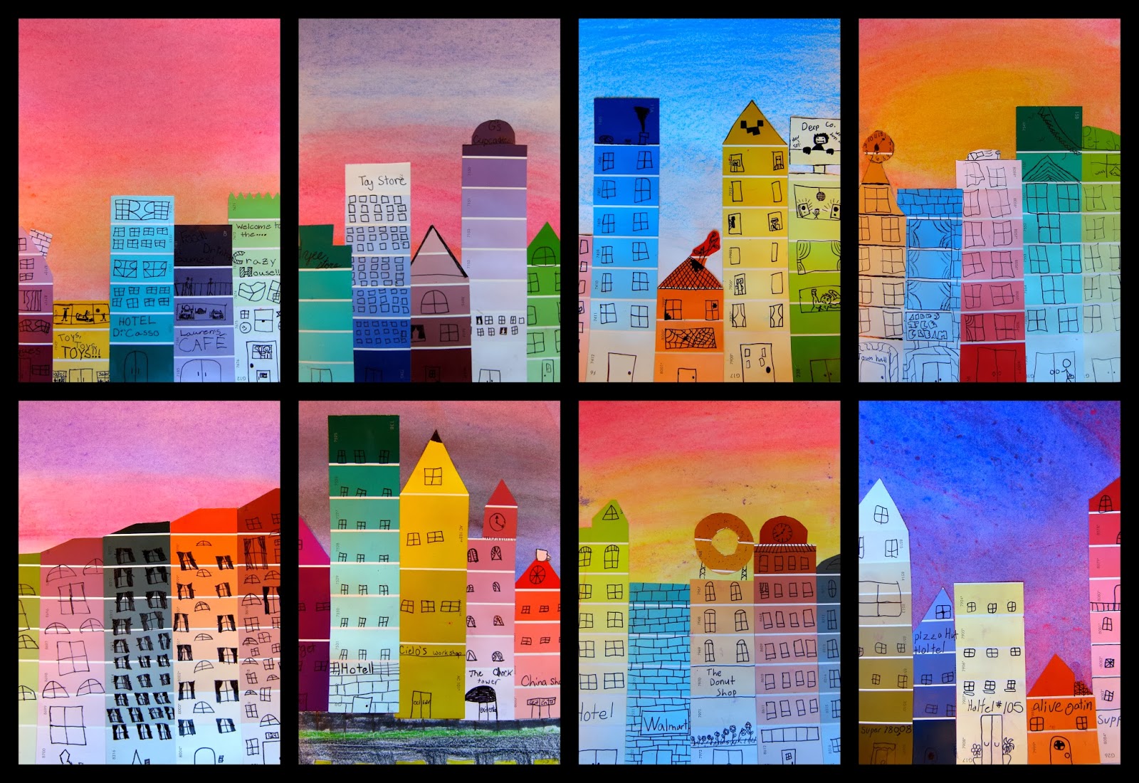 Art in the Middle...school: Paint Samples= Value City