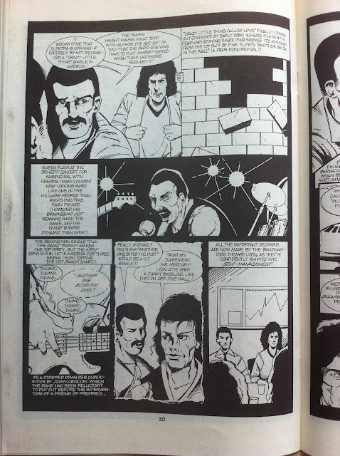 Queen Corner: Queen Greatest Hits Comic Book