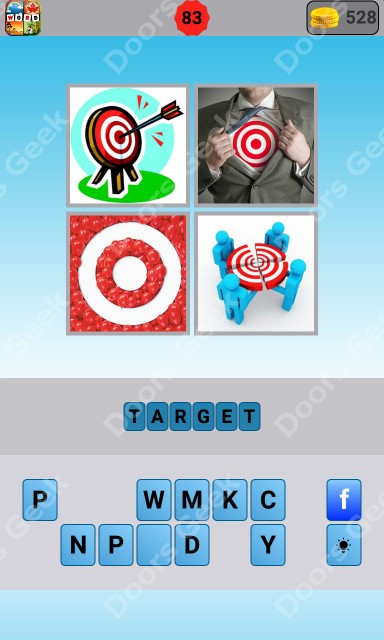 The New: 4 Pic 1 Word Level 83 Answer ~ Doors Geek