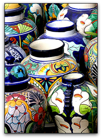 Desert Dreaming: Talavera Pottery....