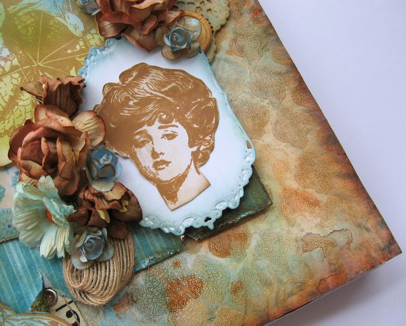 The Artistic Stamper Creative Team Blog: Layered Journal cover