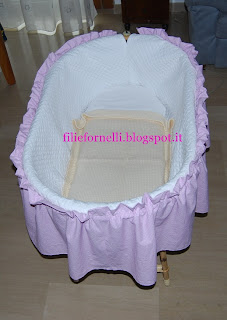 Fili e Fornelli: Ecco la culla per la mia nipotina ;o)