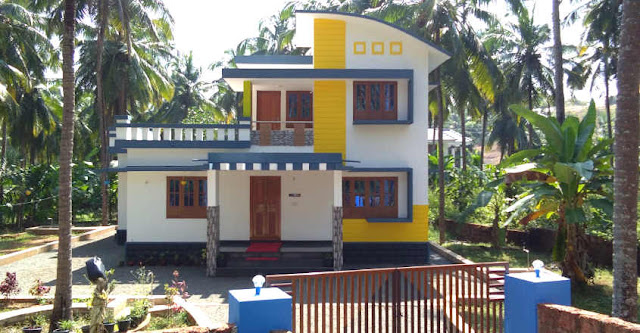 5 Cent 3 Bedroom Budget Home Design for 25 Lakhs - Kerala Home Planners