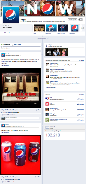 Mercadeo en Redes sociales - Icesi: Pepsi en Facebook