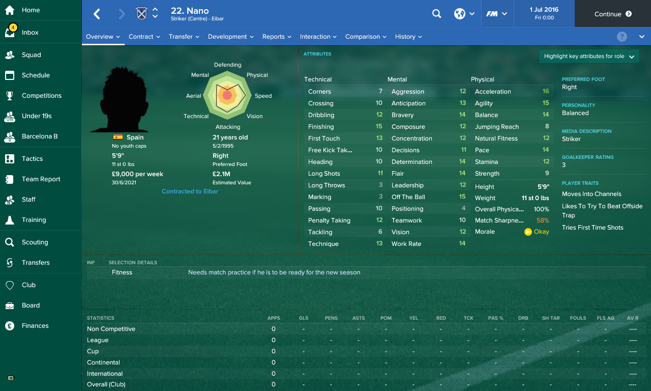 FM17 Training Tips | Football Manager Blog | WONDERKIDS TACTICS