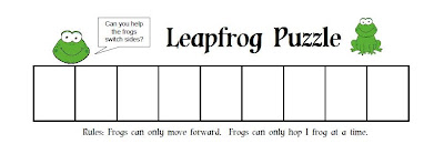 The Teaching Thief: Leapfrog Logic Puzzle (with freebie!)