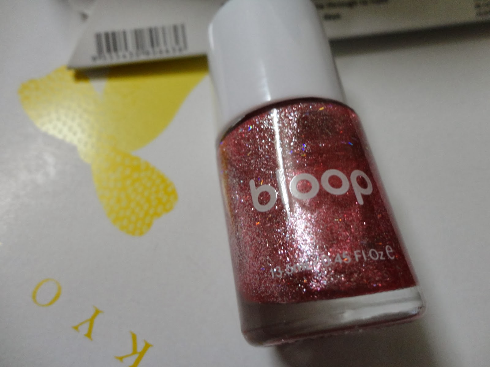 Reaching Out, Reaching Up ☆: Bloop up your nails with Bloop's nail polish and nail strip