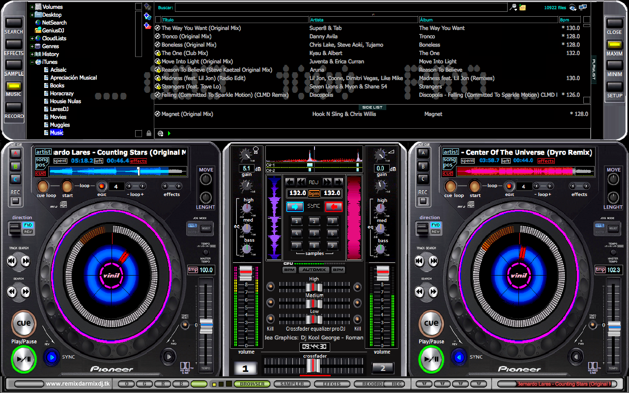 Skins para virtual dj home - julupersonal