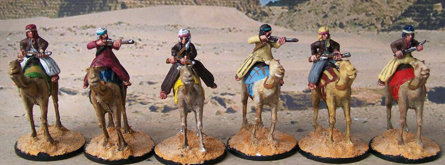 Analogue Hobbies: From ClintB: 20mm Arab Revolt Camel Riders (48 points)