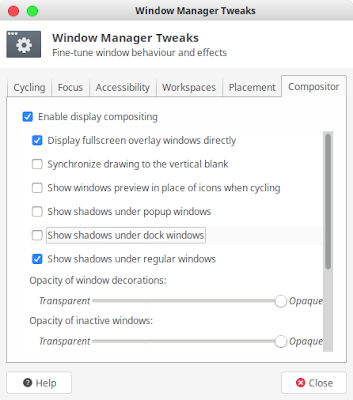 XFCE + Global Menu + Capitaine Theme Pack