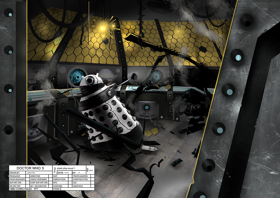 'Doctor Who' Concept Art by James Iles « Film Sketchr