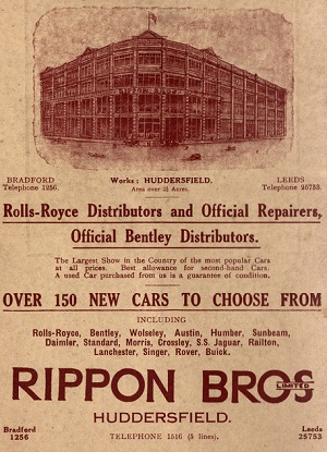 autos - photos: VOITURES DE GRANDE BRETAGNE --- RIPPON BROS. LTD ...