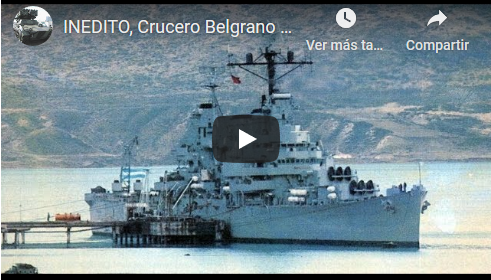 FDRA - Malvinas: ARA General Belgrano: La última filmación en Ushuaia