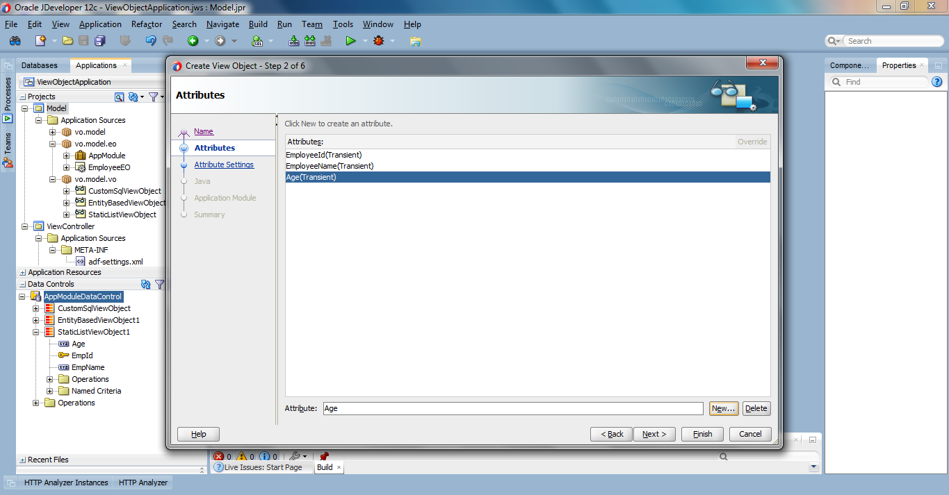 How to create a Programmatic View Object? ~ Oracle ADF 12c (Application ...
