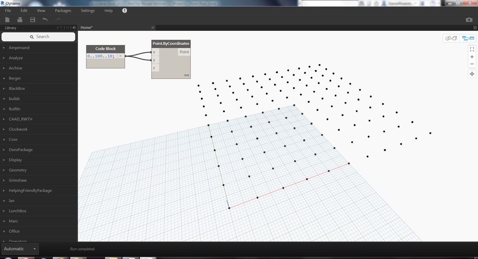 The RaD Architect : Skewed Grids In Dynamo