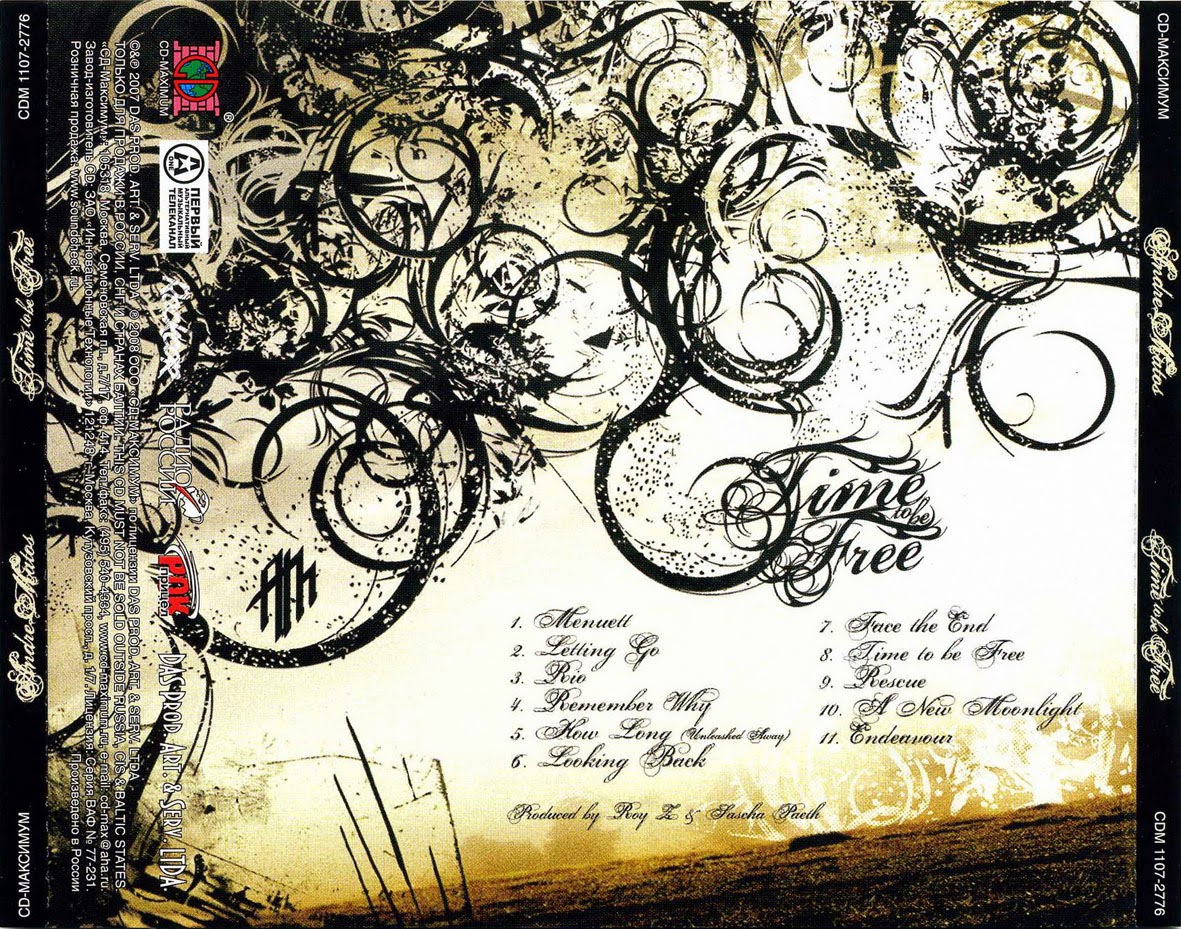 Classic - Rock - Metal - Discography: Andre Matos - Time to Be Free (2007)