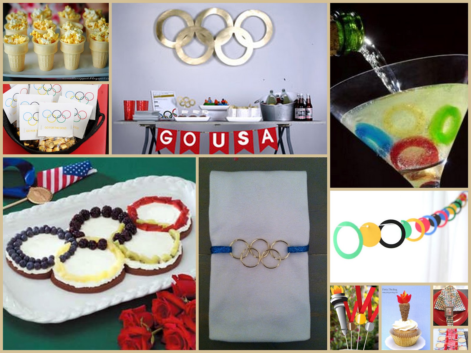 Paper Doll Romance: Olympics Party